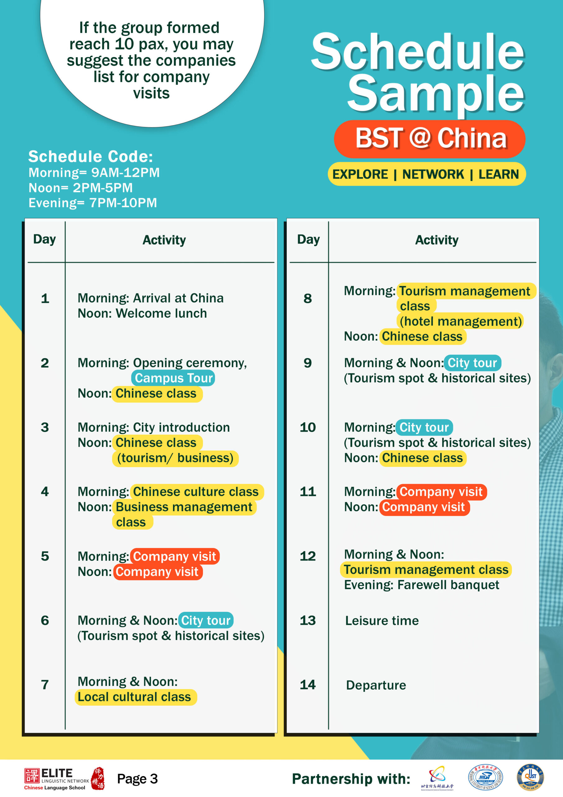 Business Study Tour @ China | Elite Linguistic Academy
